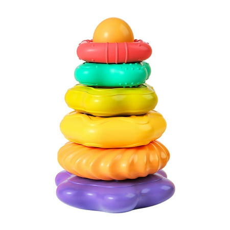 NETSENG Sassy Stacks of Circles Stacking Ring Learning Toy, Age 6 ...