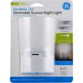 General Electric UltraBrite LED Dimmable Sconce Night Light, Plug-In ...