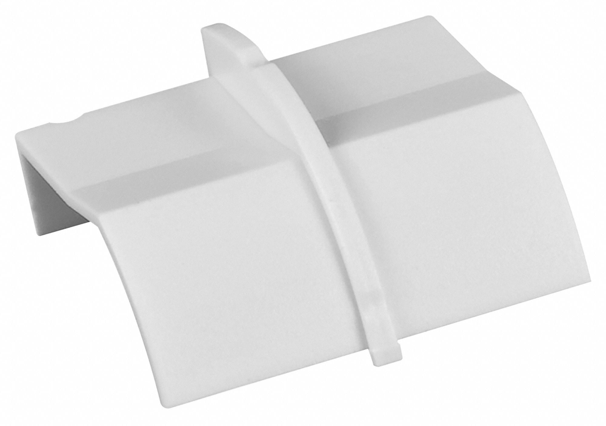 D-Line End Cap,Clip Over,PVC CP22QSW - Walmart.com