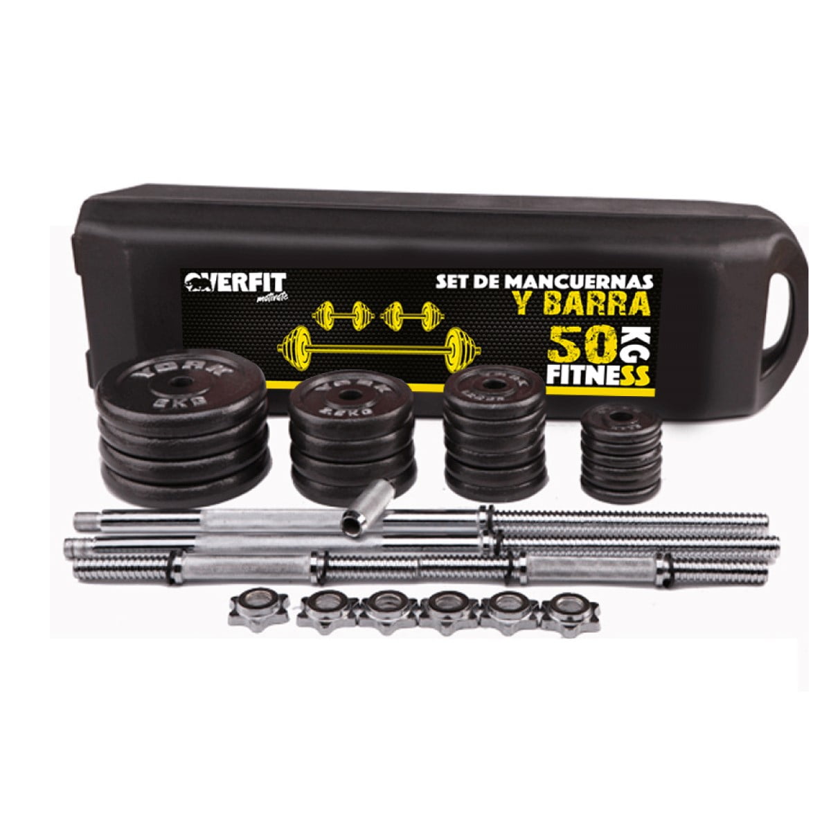 Set de pesas y mancuernas | Lider