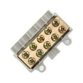 Splitter Wire Connector 1 in 4 Out High Power Brass Conductor Quick ...