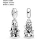Regal Castle Dangle Charm - 797651CZ - Walmart.com
