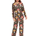 Matching Pajamas for Couples Pumpkin Skull Cute His and Hers Pajamas ...