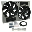 Derale Performance 16826 Gray/Black High Output Dual Radiator Fan ...