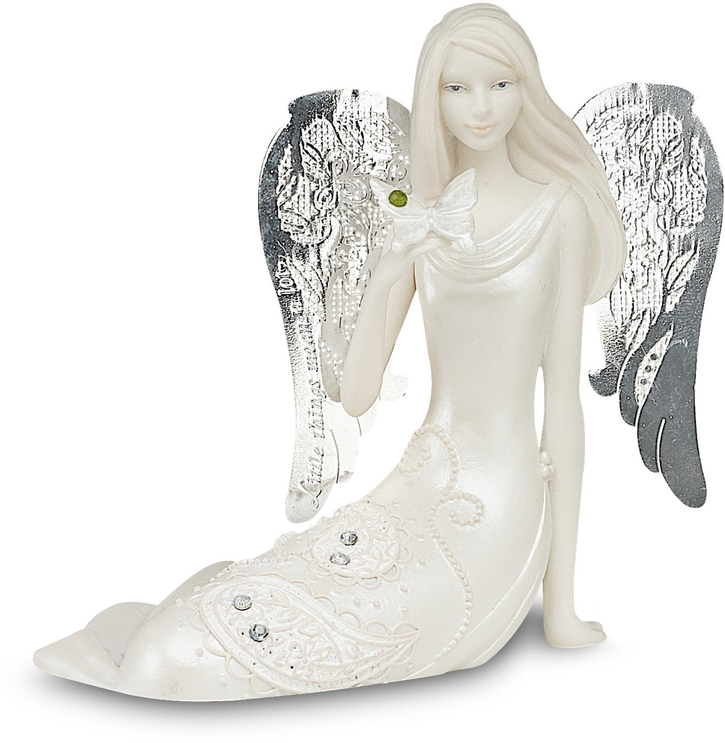 Little Things Mean A Lot - Monthly Birthstone Angel Figurine Birthday ...
