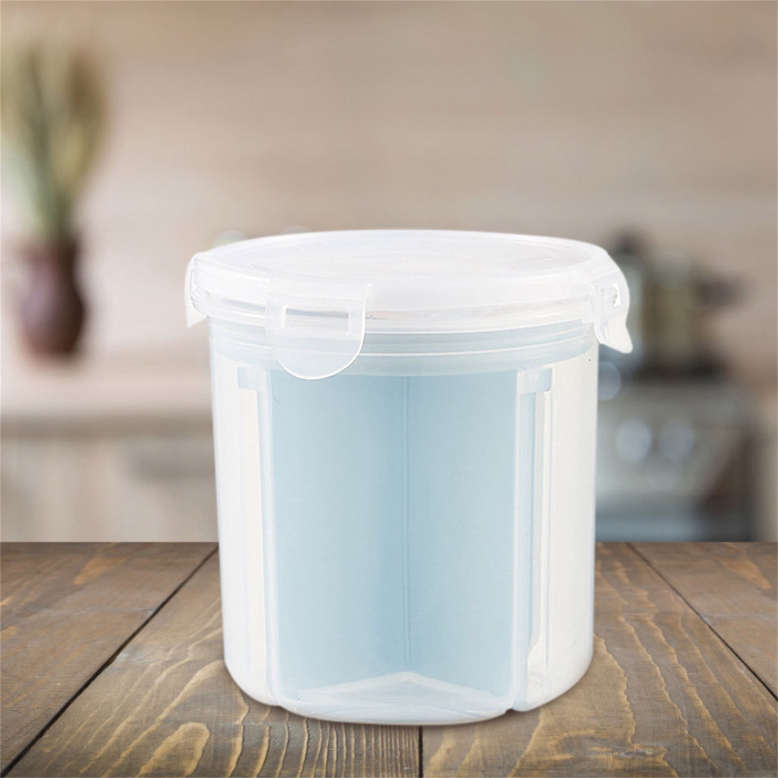 1.5L Lager Box Transparent Plastic Storage Box Dry Dried Food Storage ...