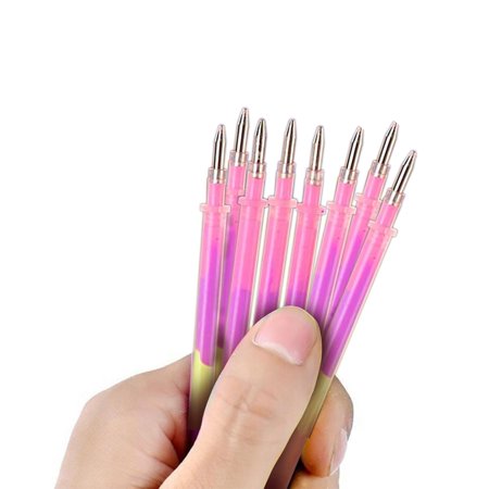 Agiferg Multicolor Rainbow Color Pen Highlighter Gel Refill Refill For ...