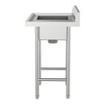 Winado 18-Gauge Stainless Steel 1 Compartment Commercial Utility Sink ...