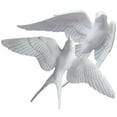 2Pcs Simulation Swallow Artificial Bird Figurine Swallow Wall ...