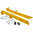 JEGS 64405 Leaf Spring Traction Bars, Yellow Coat, 14 Gauge Steel ...