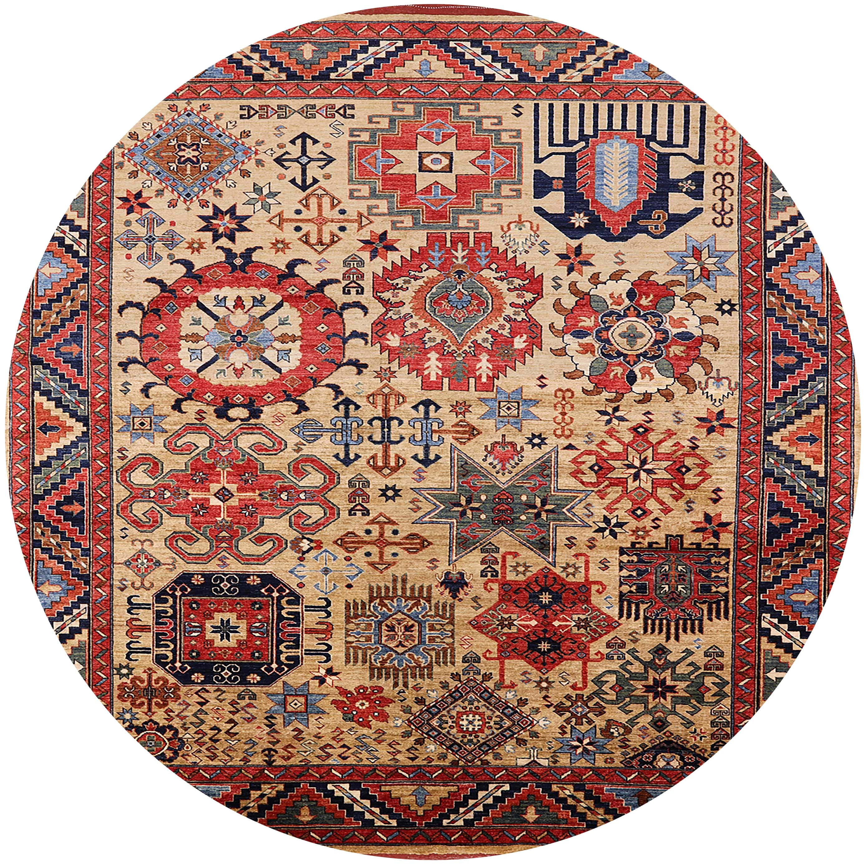 Ahgly Company Indoor Round Mid-Century Modern Light Copper Gold ...