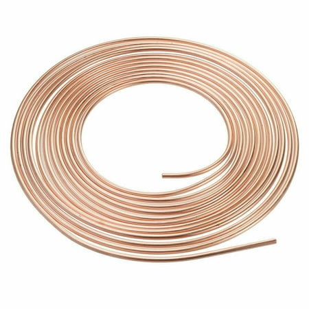 1/4 Inch OD Auto Fittings Brake Line Tubing 25 Foot Coil Car ...