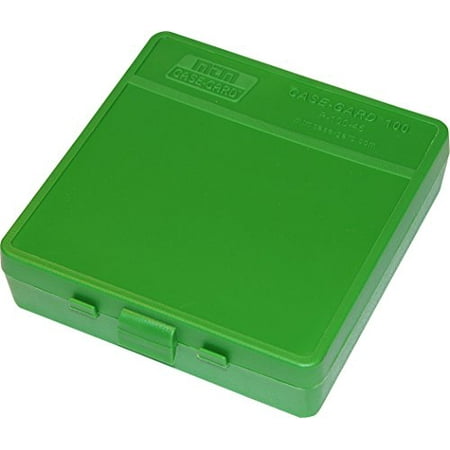 MTM 100 Round Flip-Top Ammo Box 40/45/10MM Cal (Green) | Walmart Canada