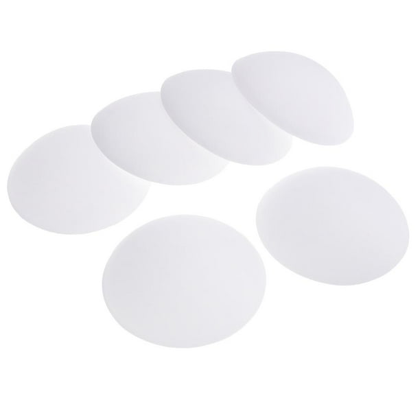 Bra Inserts 3 Pairs,Round Bra Pads Sew in Removable for Sports Bra ...