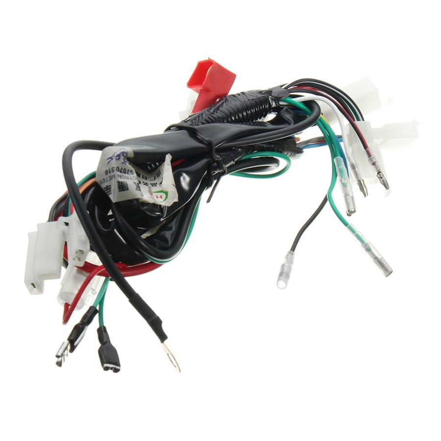 Electric Start Wiring Harness - Motorcycle Wiring Harness for Pit Bike ...