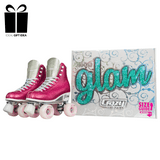 Crazy Skates Glam Roller Skates | Adjustable or Fixed Sizes | Glitter ...