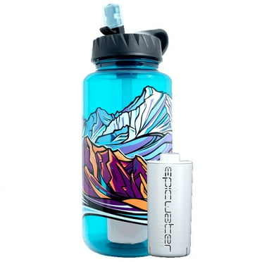 Epic Water Filters Escape Glass Water Bottle and 75 Gallon Filter ...