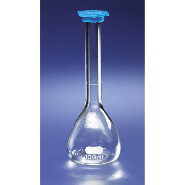 Pyrex 593616 500 ml Borosilicate Volumetric Flask with Cap - Walmart.com