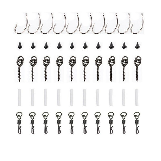 10 Set Ready Tied Ronnie Rigs Carp Fishing -up Rig Tackle Rigs - Walmart.ca