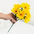4 Artificial Yellow Daisy Bushes - Bring the Beauty of Nature Indoors ...