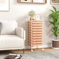 10-Drawer Rolling Storage Cart with Wheels and Handle, Removable ...