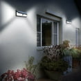 Solar LED Lights, Outdoor Motion Sensor Light Wall Mount 66 LEDs Garden Landscape Spotlight Auto ...