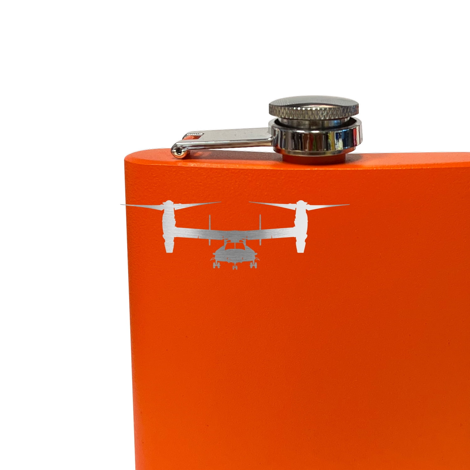 V-22 Osprey Flask 6 oz - Laser Engraved - Stainless Steel - Drinkware ...