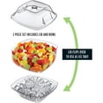 Prodyne, Flip Salad On Ice Bowl Set, 10 inch, Clear - Walmart.com