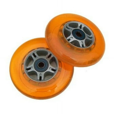 BLACK Replacement Razor Scooter WHEELS, BEARINGS, GRIPS - Walmart.com