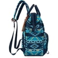 Wrangler Aztec Backpack Organized Daypack Travel Baby Bag with Stroller ...