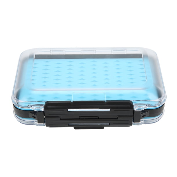 Lure Tackle Box,Fly Box Transparent Double Fly Fishing Box Fly Box ...