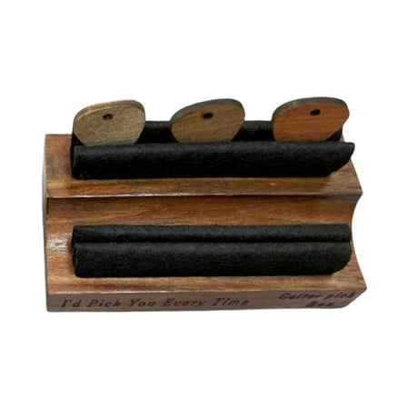 Guitar Pick Storage Holder Organizer Universal 2 Tier for Electric Bass ...