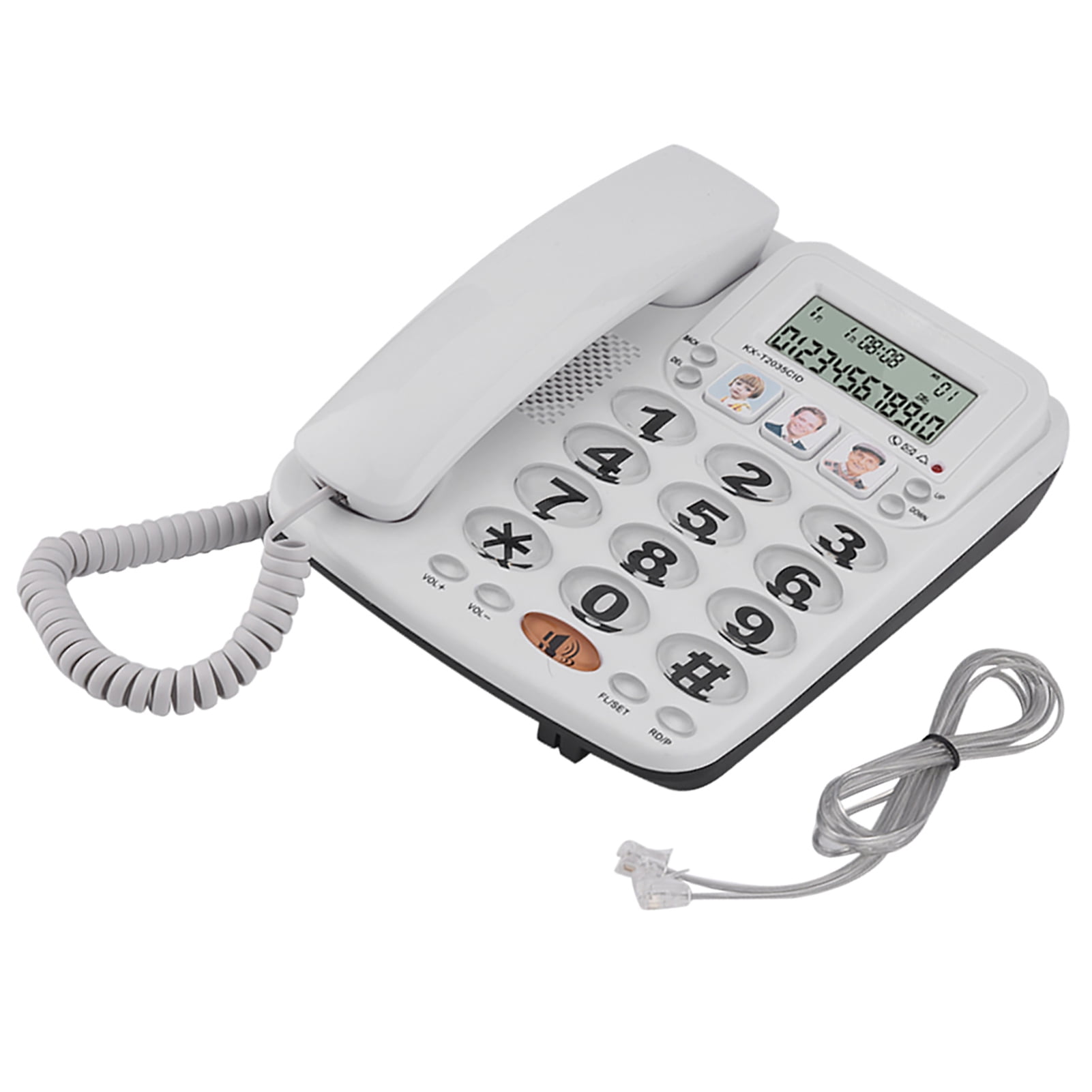 Landline Telephone, Classical Last Number Redial Corded Telephone, For ...