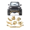 CEORPER Brass Counterweight Portal Axles Housing Diff Cover for 1/18 RC ...