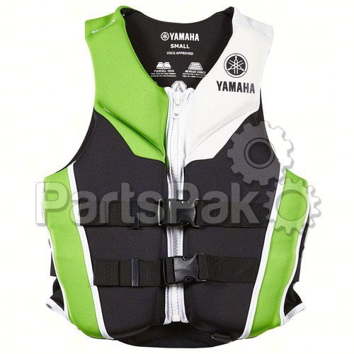 Yamaha MAW-17VNE-GN-XL Lifevest Life Jacket Neoprene Green Womens XL ...