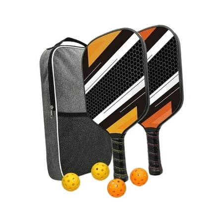 Set of 2 Premium Pickleball Paddles Lightweight Comfort Grip Rackets ...