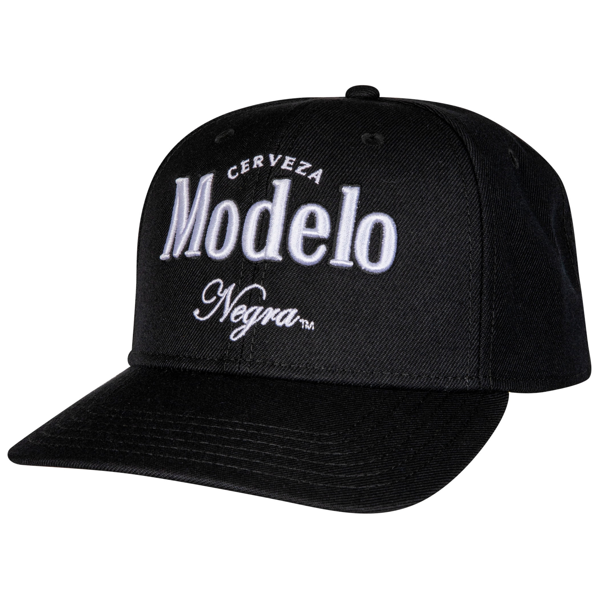 Negra Modelo Pre-Curved Adjustable Snapback Hat - Walmart.com