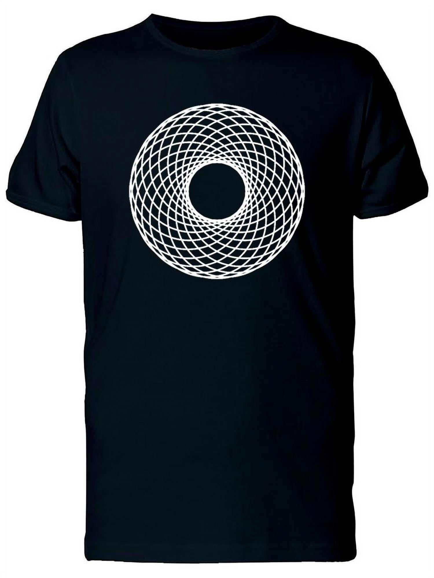 Tube Torus Sacred Geometry Art T-Shirt Men -Image by Shutterstock, Male ...