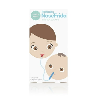 Frida Baby Nose Snot Sucker Booger Suction Infant Nasal Aspirator with ...