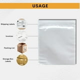 1000 Pack 7"x10" Shipping Label Sleeves - Packing Slip Envelope Pouches ...