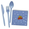 PBS KIDS Wild Kratts Partyware Kit - 12 Service Set with Disposable ...