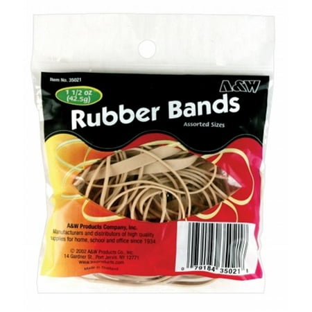 HQ Advance Rubber Bands 1.5oz, Tan - Assorted Sizes, Natural (407980 ...