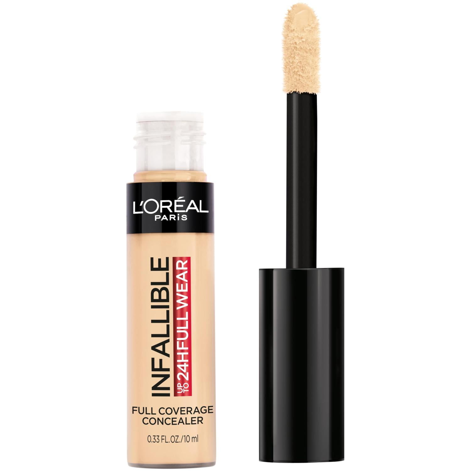 L'oreal Paris Cosmetics Infallible Corrector de uso completo, impermeable, cobertura completa ...