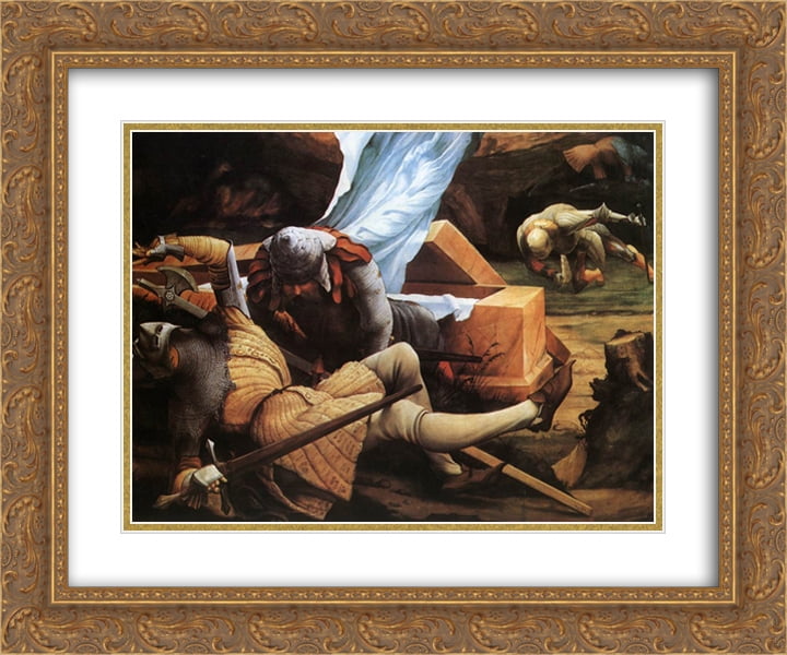 Matthias Grunewald 2x Matted 24x20 Gold Ornate Framed Art Print ...
