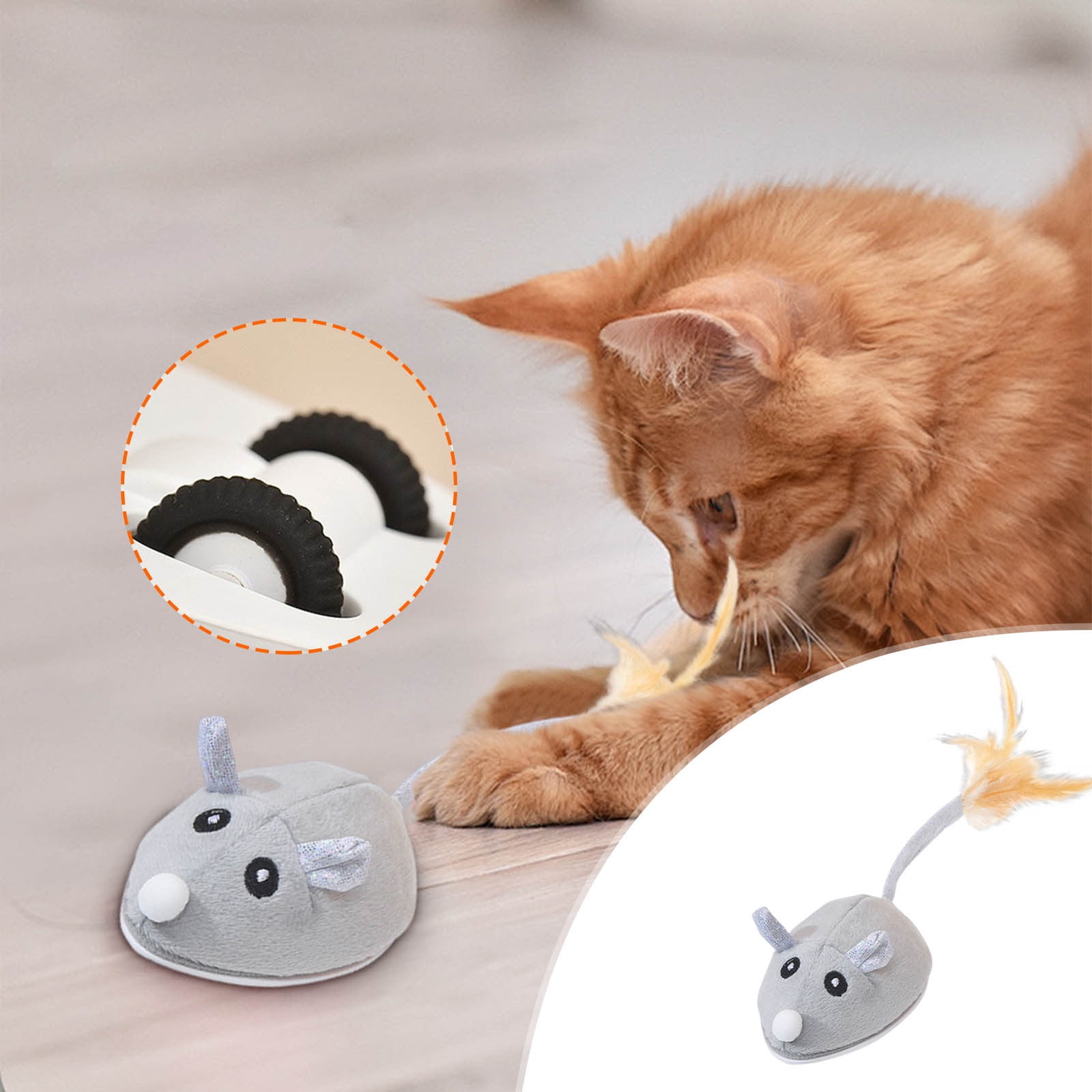 Click here for Hoarboeg Usb Rechargeable Mouse Toy 2024 New Self... prices