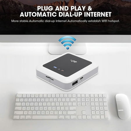 Router, Mini Portable Router Universal 4G 3G WiFi Modem Dongle, 4G LTE ...