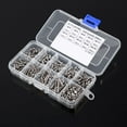 340Pcs Machine Screw Assortment Kit, Pan Head Assorted Nuts Bolts and ...