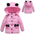LUOGENLI Girls Jackets Size 12-14 Winter down Coats Kids Baby Boys Girls Cute Dots Printed Light ...