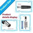 OOSSXX 110V-240V Power Adapter with Short Circuit Protection, RXZ12V1A ...