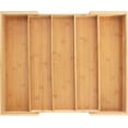 Expandable 5-Compartment Drawer Organizer, Expands from 13 to 22" Wide ...